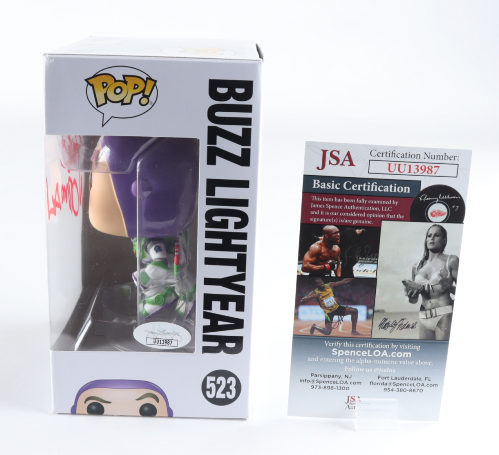 Floyd Norman Signed "Toy Story 4" #523 Buzz Lightyear Funko Pop! Vinyl ...