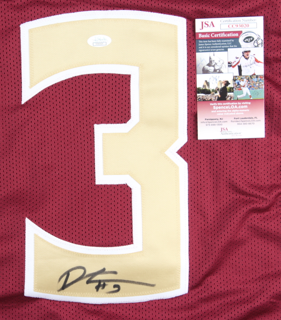 Derwin James Signed Jersey (JSA) | Pristine Auction