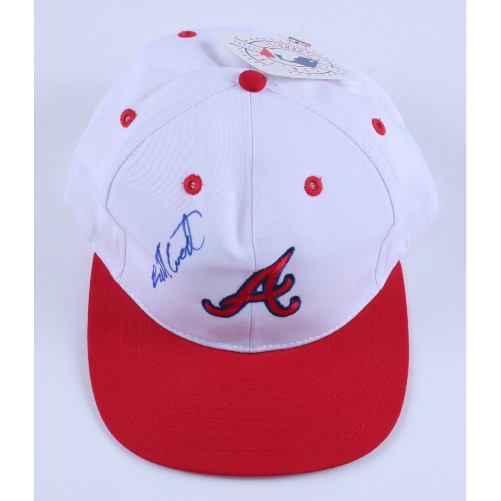 Brett Evert Signed Braves Logo Adjustable Hat (Beckett) | Pristine Auction