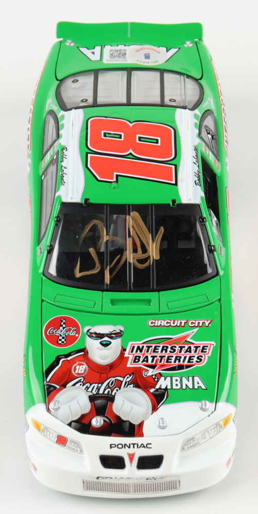 Bobby Labonte Signed LE #18 Interstate Batteries / Coca-Cola Polar Bear ...