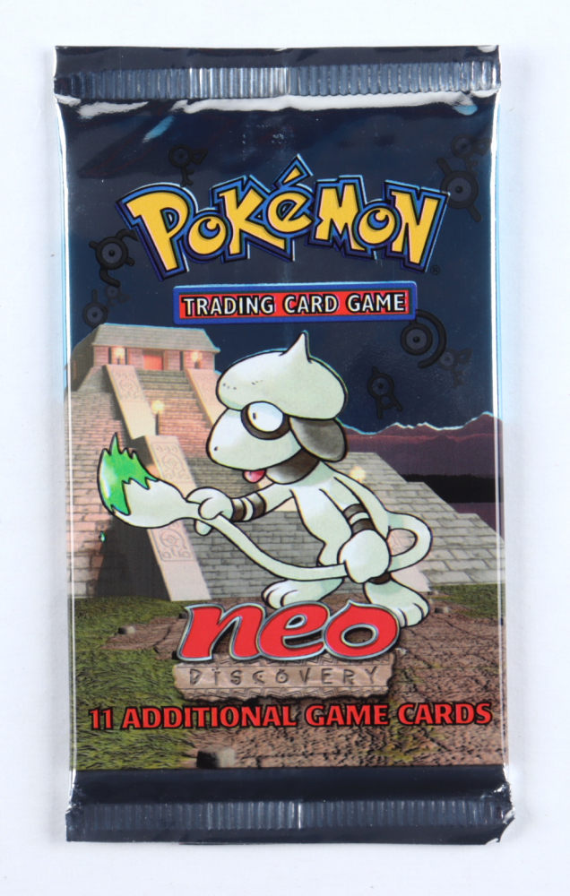 Pokemon Trading Card Game Neo Discovery Booster Pack with (11) Cards | Pristine Auction