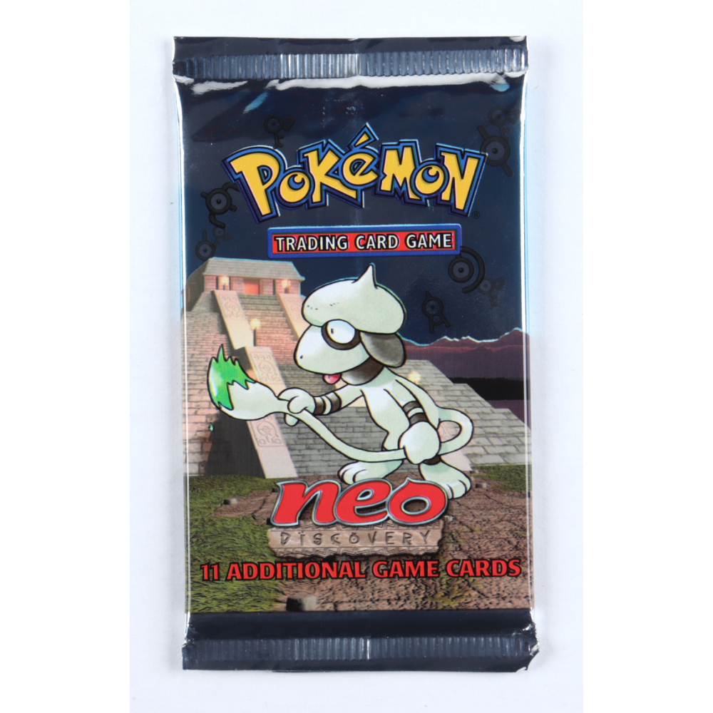 Pokemon Trading Card Game Neo Discovery Booster Pack with (11) Cards ...