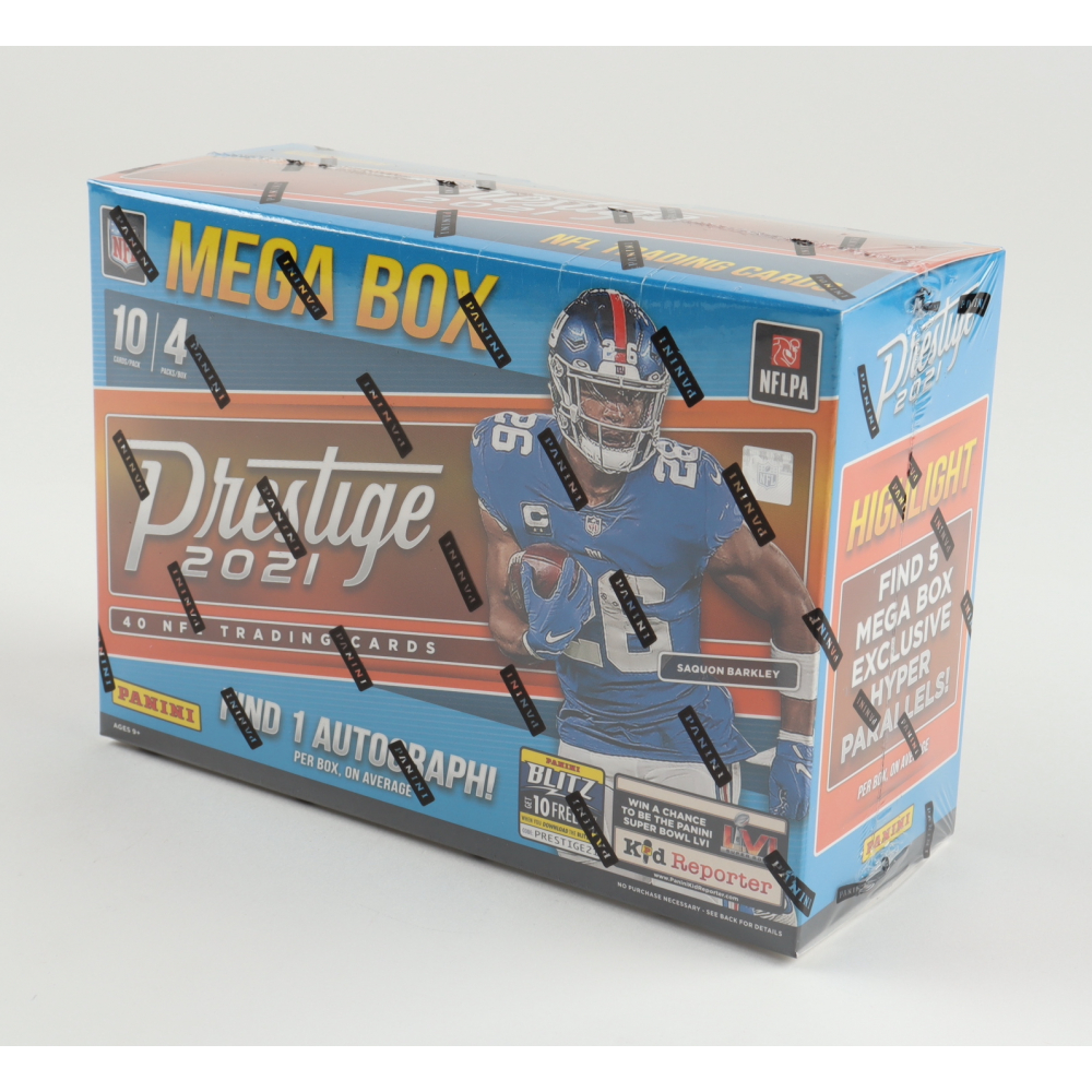 2021 Panini Prestige Football Mega Box with (4) Packs | Pristine Auction