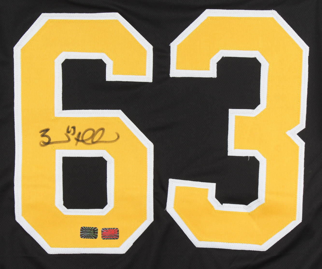 Brad Marchand Signed Bruins Jersey Swatch (YSMS & Marchand) | Pristine ...