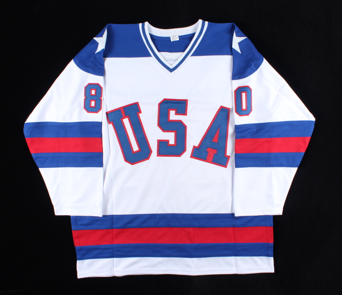 1980 Miracle on Ice Signed USA Jersey by (15) with Neal Broten, Dave ...