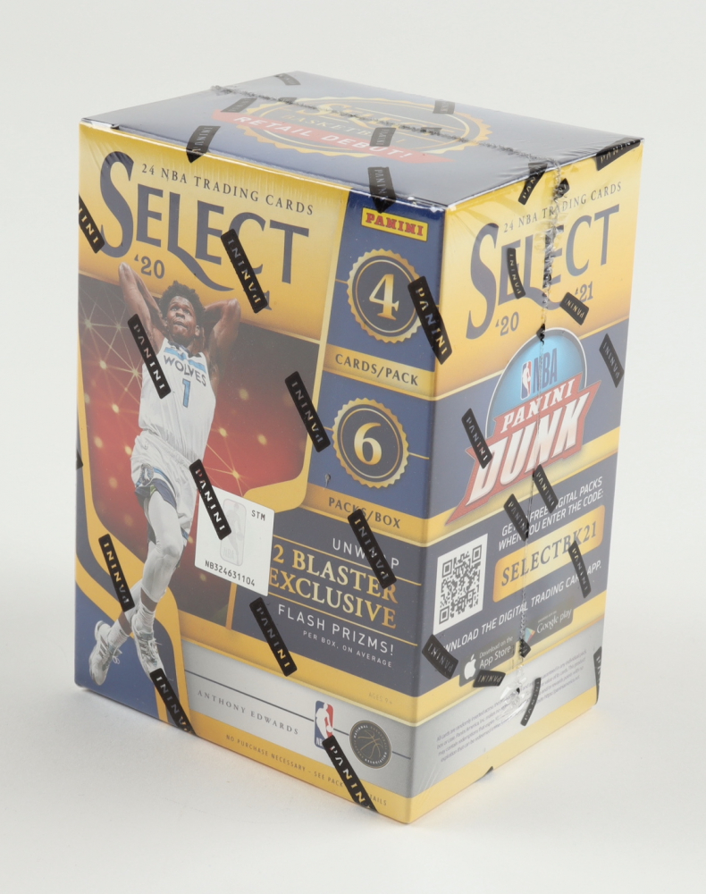 2020-21 Panini Select NBA Basketball Blaster Box with (6) Packs ...