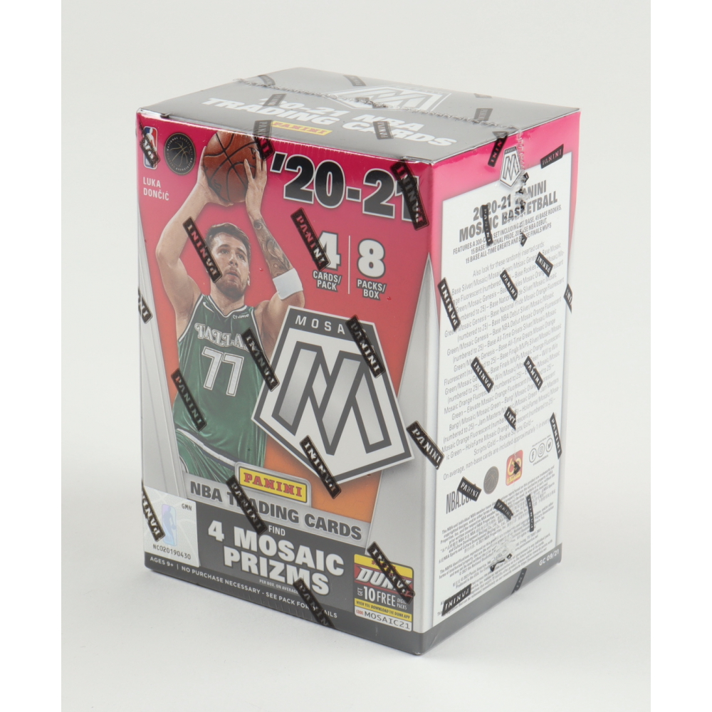 2020-21 Panini Mosaic Basketball Blaster Box with (8) Packs | Pristine ...