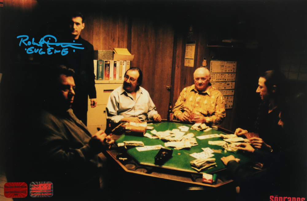 Robert Funaro Signed "The Sopranos" 8x12 Photo Inscribed "Eugene" (YSMS ...