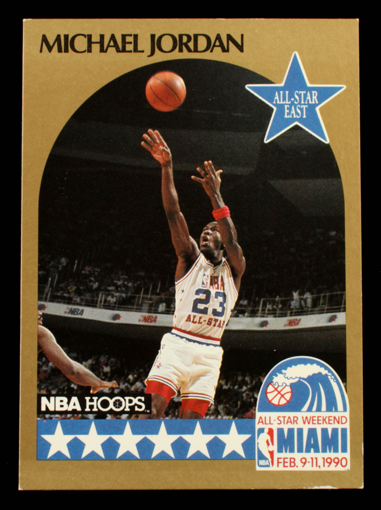 Michael Jordan 1990-91 Hoops #5 AS SP | Pristine Auction