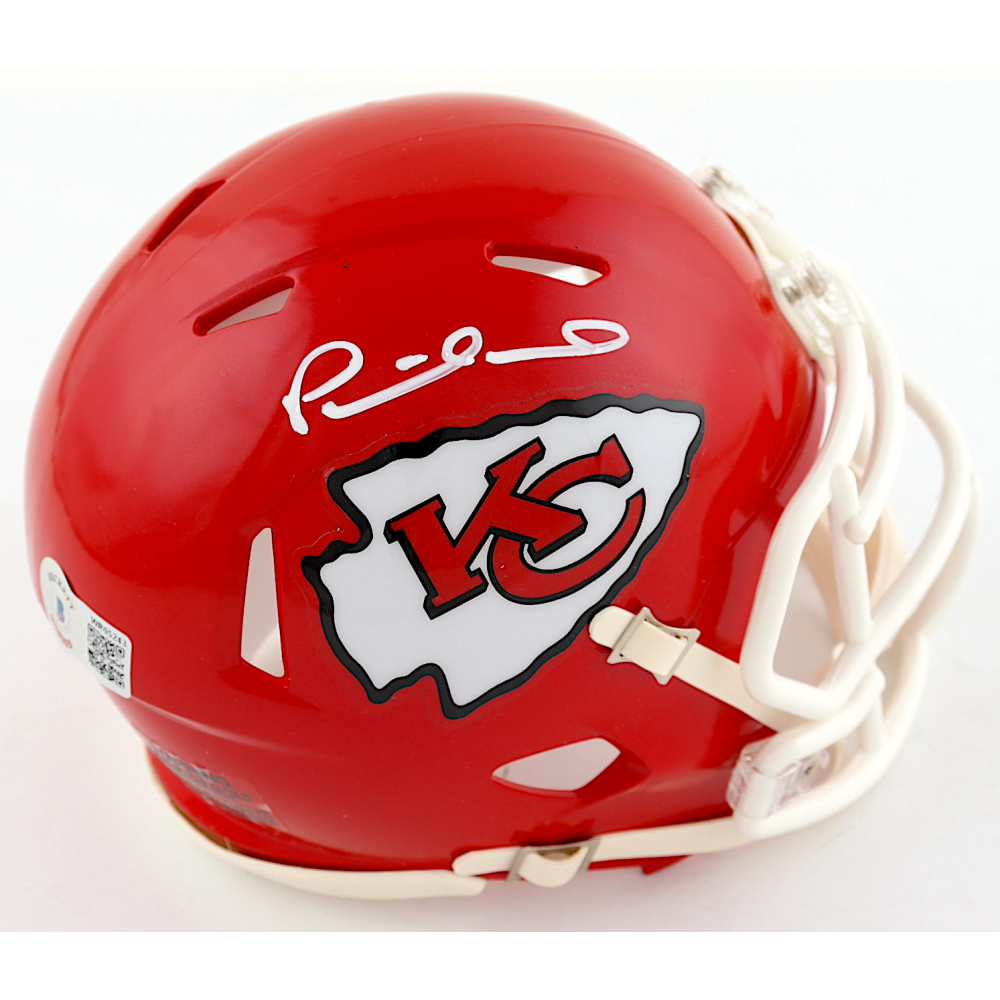 Patrick Mahomes Signed Chiefs Speed Mini Helmet (Beckett) | Pristine ...