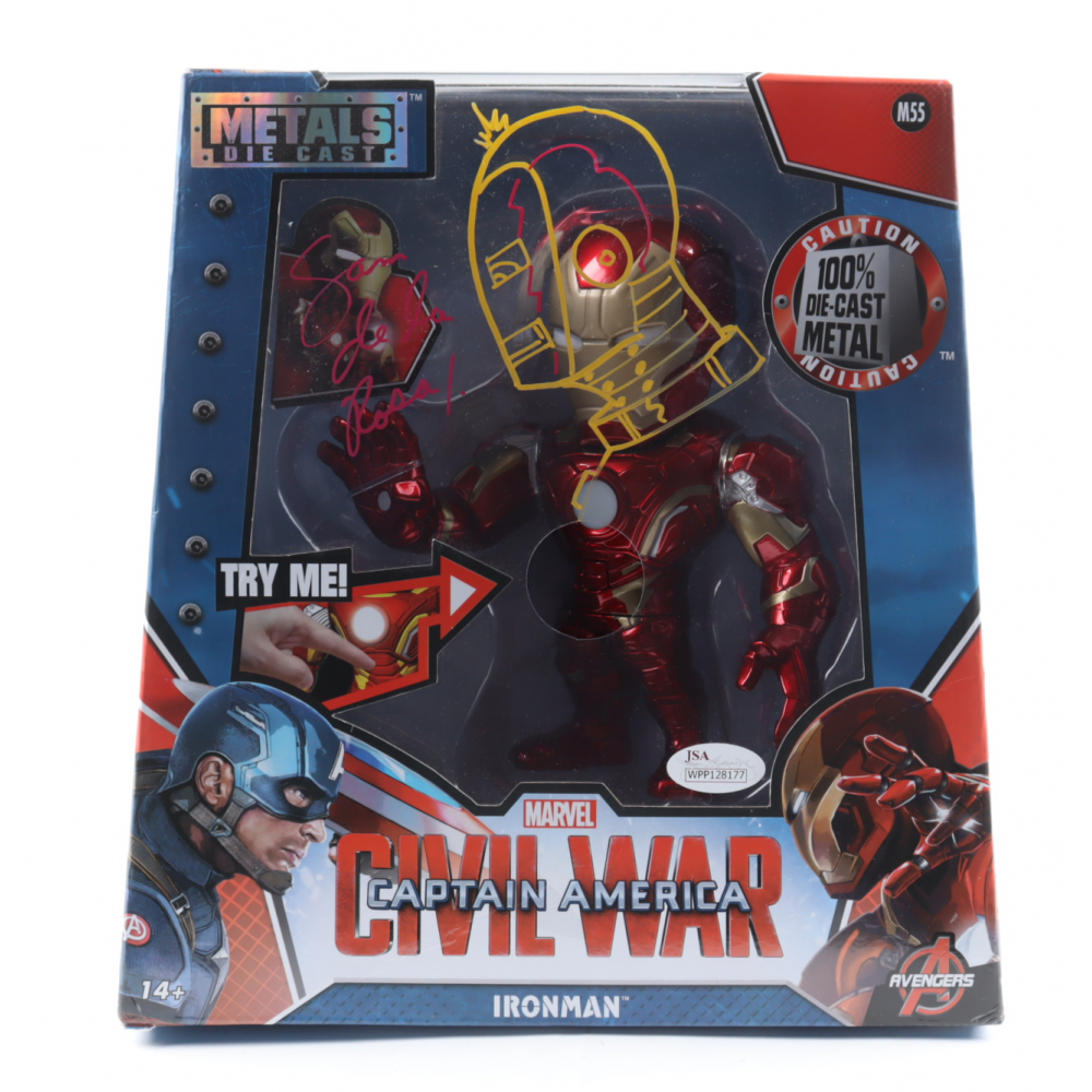 Sam De La Rosa Signed "Captain America: Civil War" Iron Man Action ...