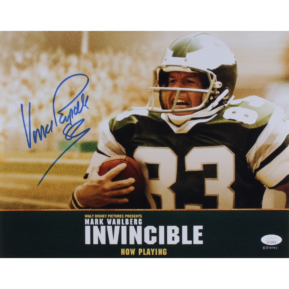 Vince Papale Signed "Invincible" 11x14 Photo (JSA) | Pristine Auction