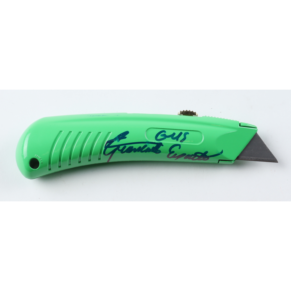 Giancarlo Esposito Signed "Breaking Bad" Box Cutter Inscribed "Gus ...