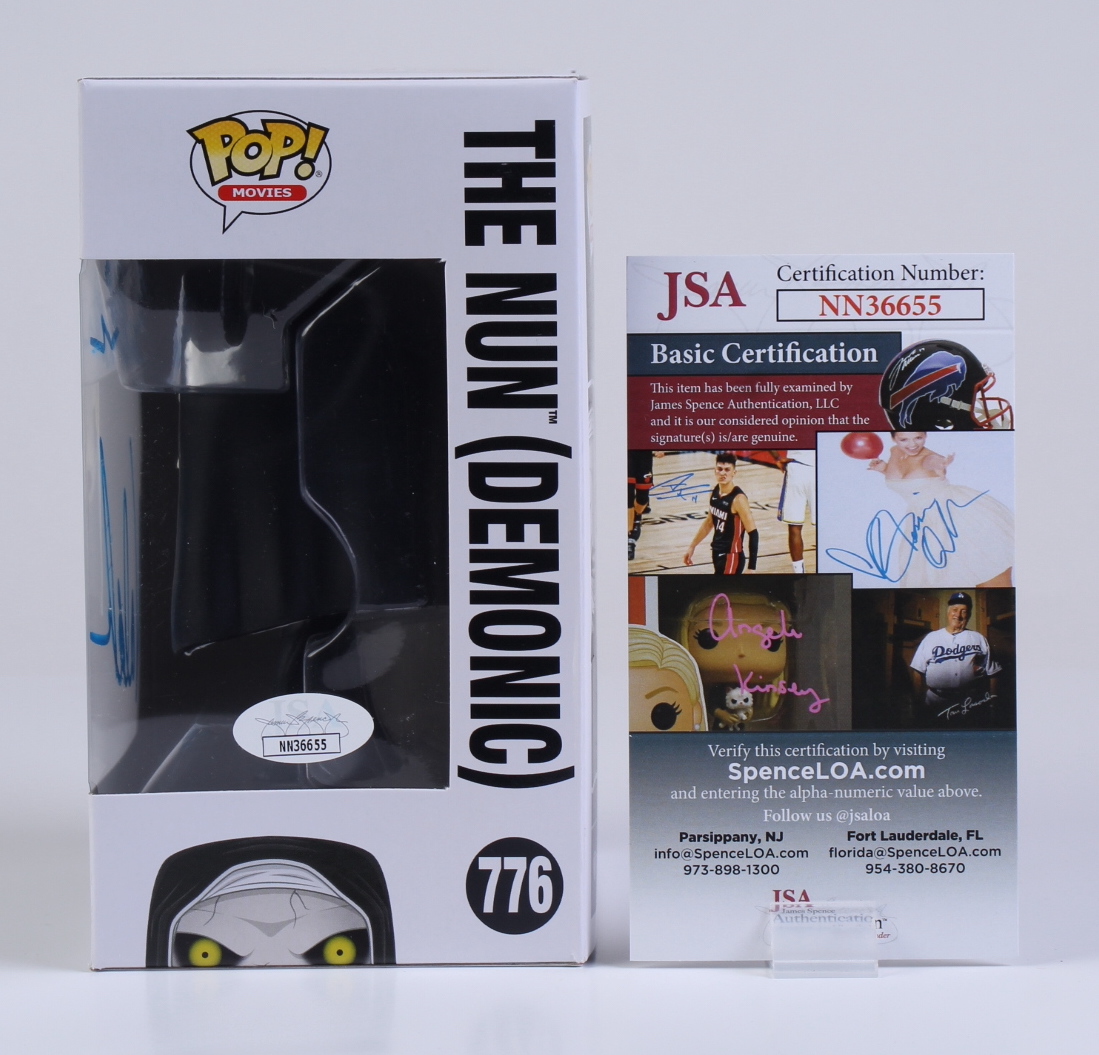 Bonnie Aarons Signed "The Nun" #776 Funko Pop! Vinyl Figure Inscribed ...