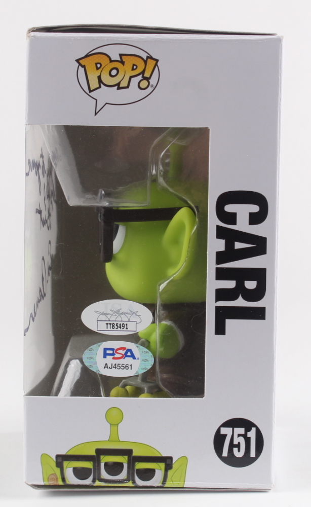 Ed Asner Signed "Remix" #751 Carl Funko Pop! Vinyl Figure Inscribed ...