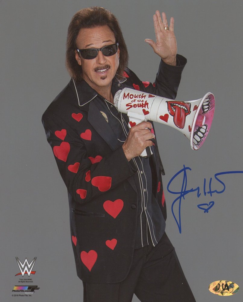 Jimmy Hart Signed 8x10 Photo (MAB) | Pristine Auction