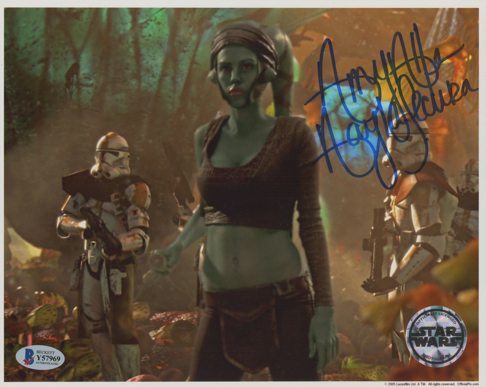 Amy Allen Signed "Star Wars: Revenge of the Sith" 8x10 Photo Inscribed ...