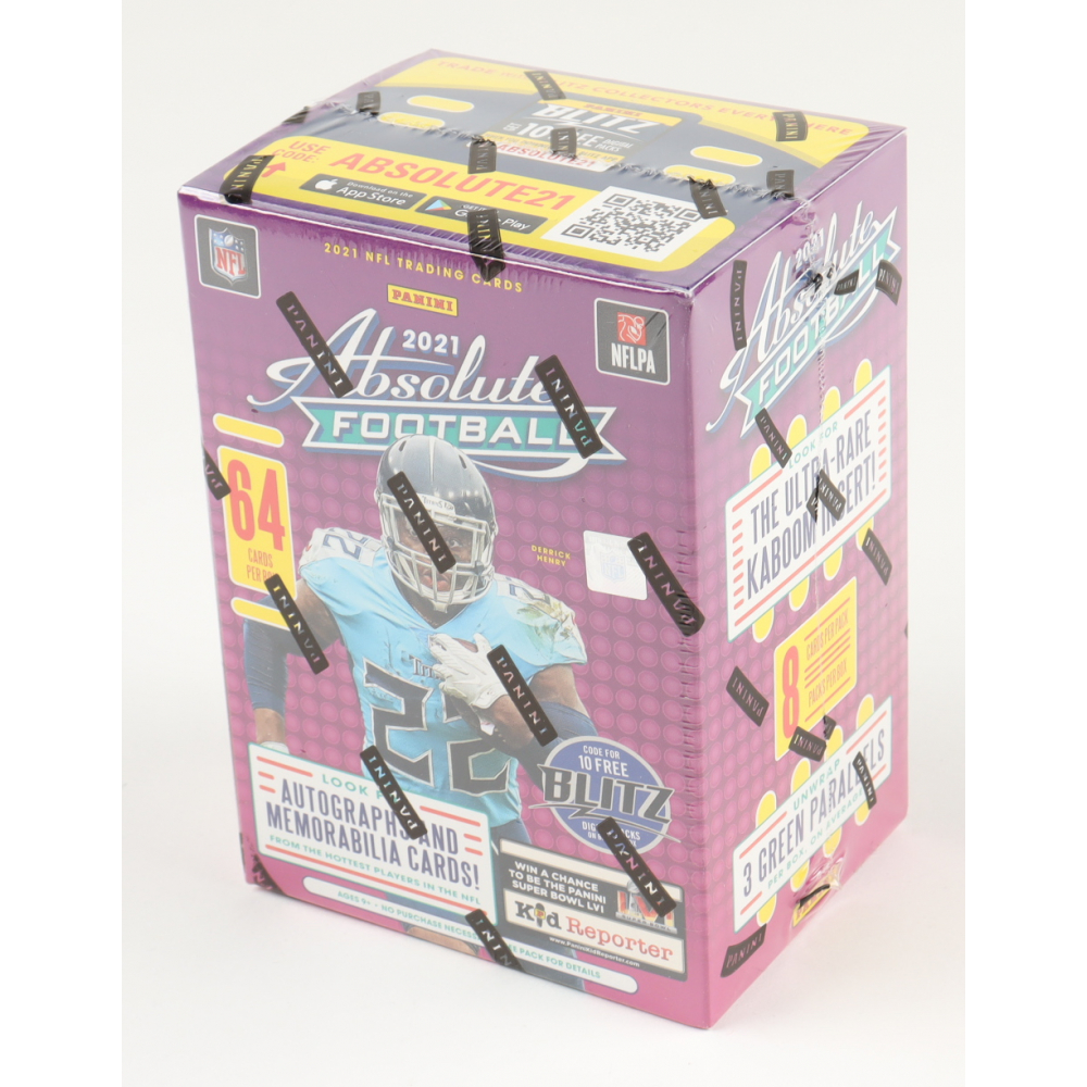 2021 Panini Absolute Football Blaster Box with (8) Packs | Pristine Auction