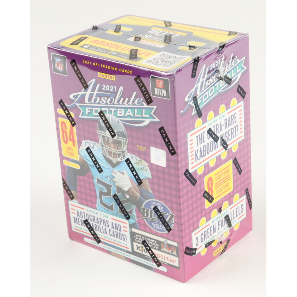 2021 Panini Absolute Football Blaster Box with (8) Packs | Pristine Auction
