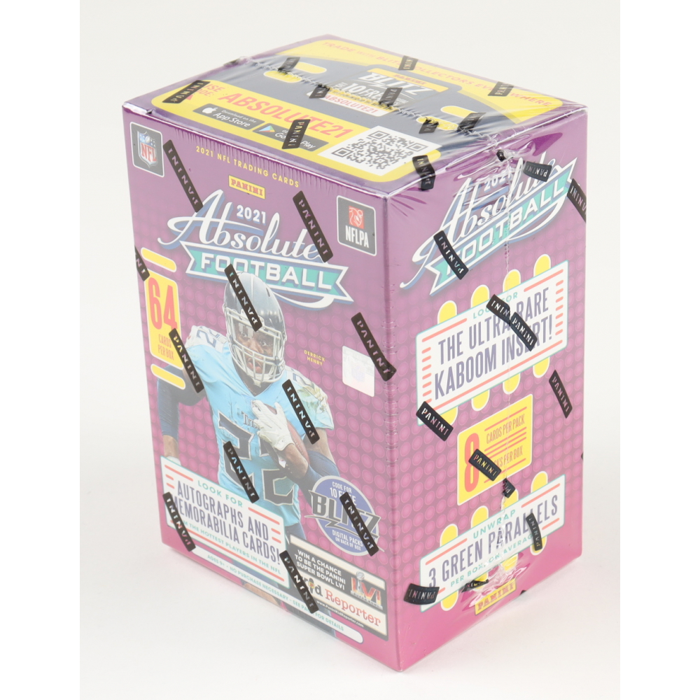 2021 Panini Absolute Football Blaster Box with (8) Packs | Pristine Auction
