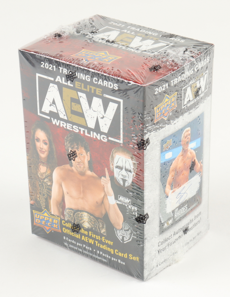 2021 Upper Deck All Elite Wrestling AEW Blaster Box with (8) Packs | Pristine Auction