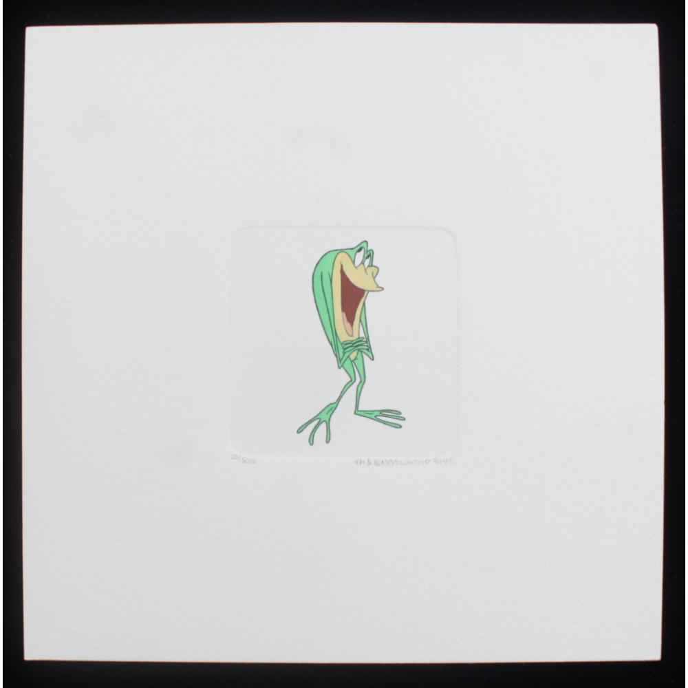 Warner Bros. LE Michigan J. Frog 7.5x7.5 Lithograph | Pristine Auction