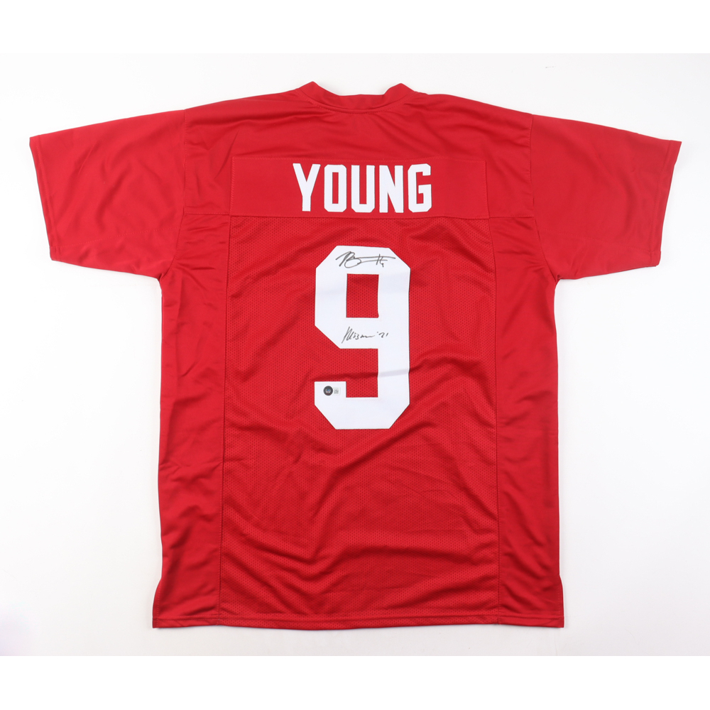 Bryce Young Signed Jersey Inscribed "Heisman 21" (Beckett) | Pristine ...