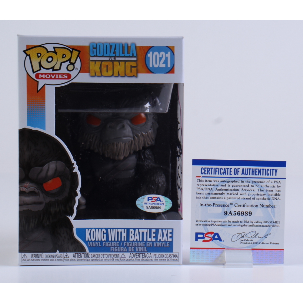 Tone Rodriguez Signed "Godzilla vs Kong" #1021 Kong With Battle Axe ...
