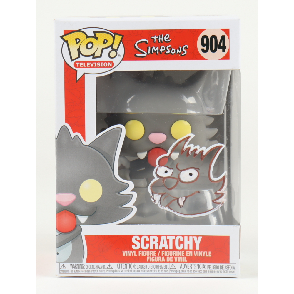 Tone Rodriguez Signed "The Simpsons" #904 Scratchy Funko Pop! Vinyl ...
