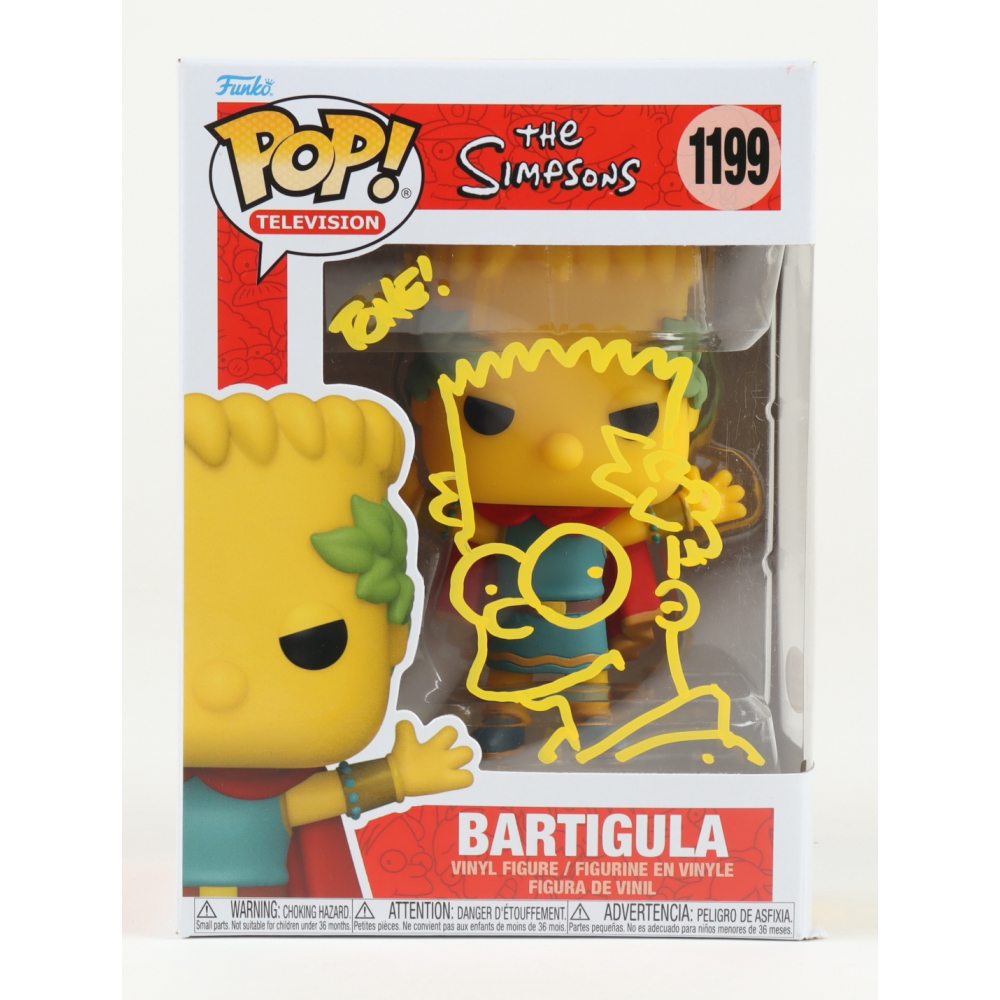 Tone Rodriguez Signed "The Simpsons" #1199 Bartigula Funko Pop! Vinyl ...