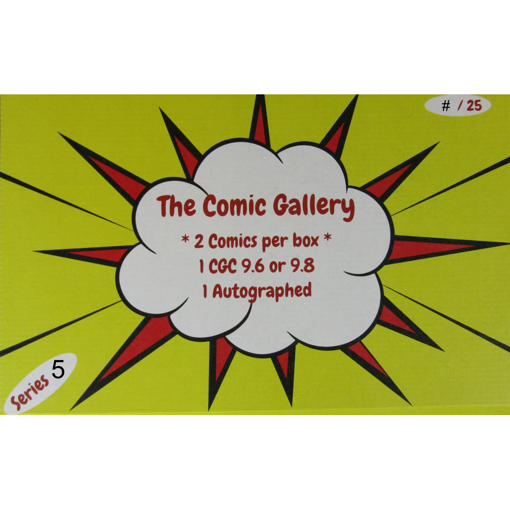 The Comic Gallery Series 5 Yellow Mystery Box (1 Graded Comic & 1 ...