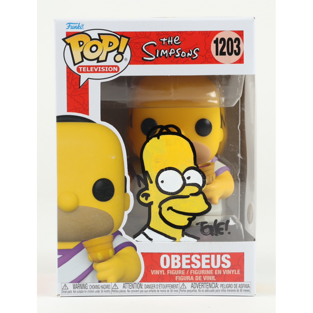 Tone Rodriguez Signed "The Simpsons" #1203 Obeseus Funko Pop! Vinyl ...