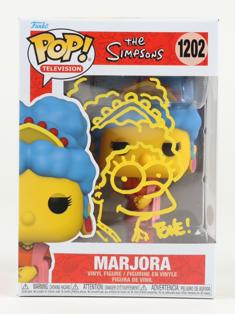 Tone Rodriguez Signed "The Simpsons" #1202 Marjora Funko Pop! Vinyl ...
