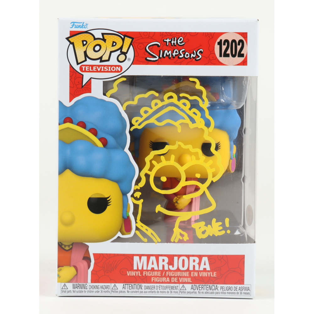 Tone Rodriguez Signed "The Simpsons" #1202 Marjora Funko Pop! Vinyl ...