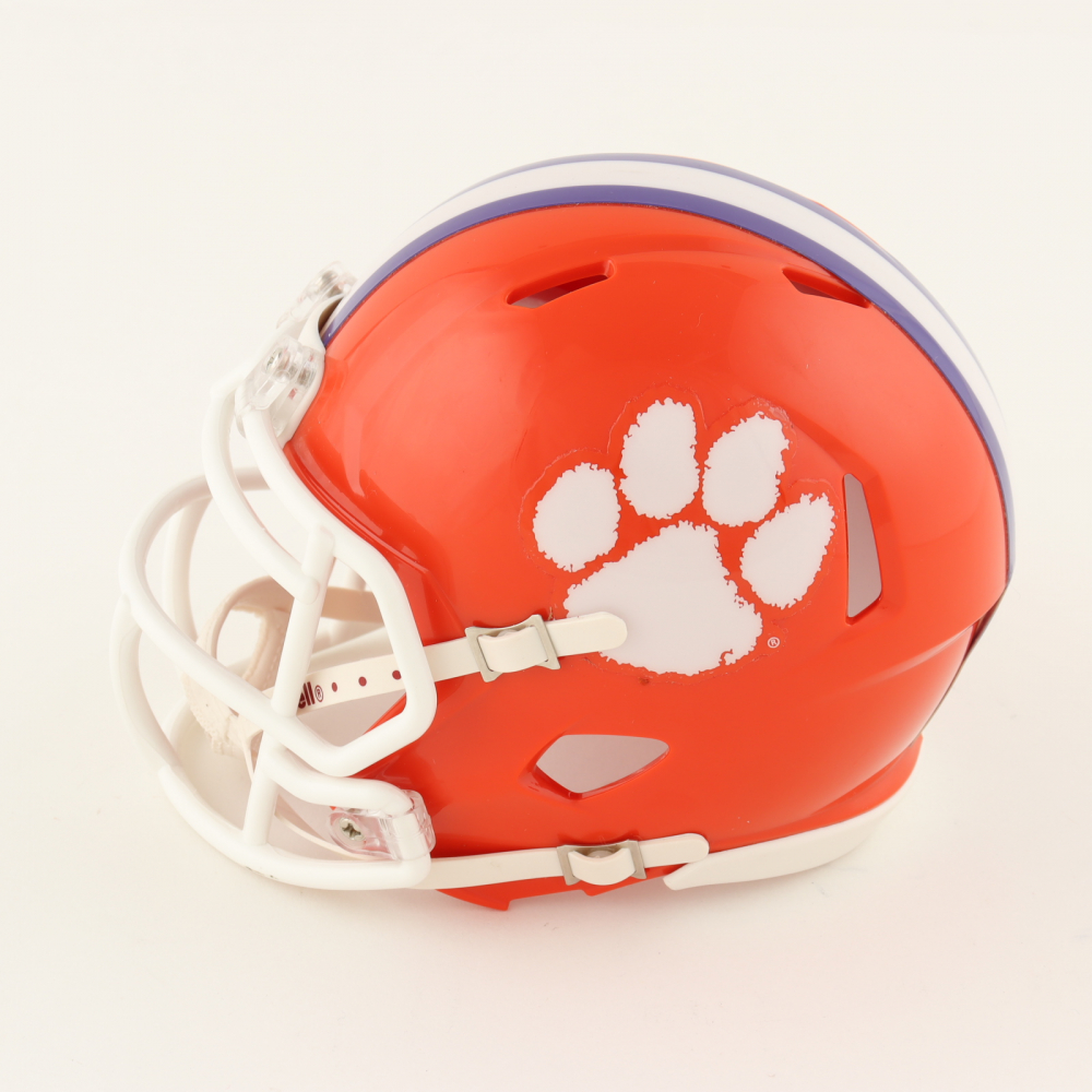 Dabo Swinney Signed Clemson Tigers 2016 National Champions Speed Mini ...