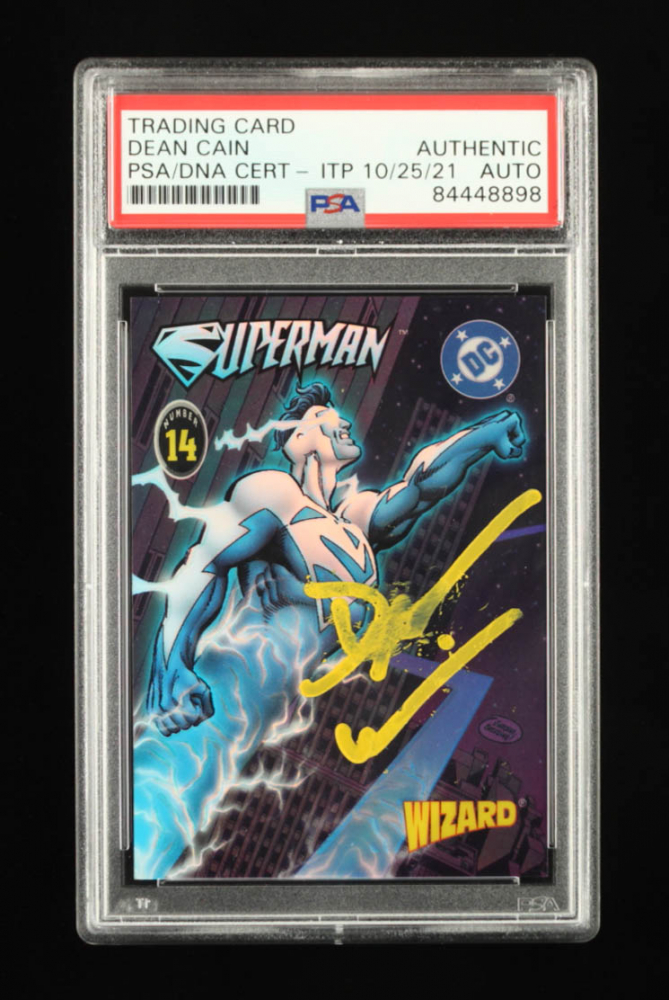 Dean Cain Signed 1996 Wizard Magazine Superman #14 (PSA) | Pristine Auction