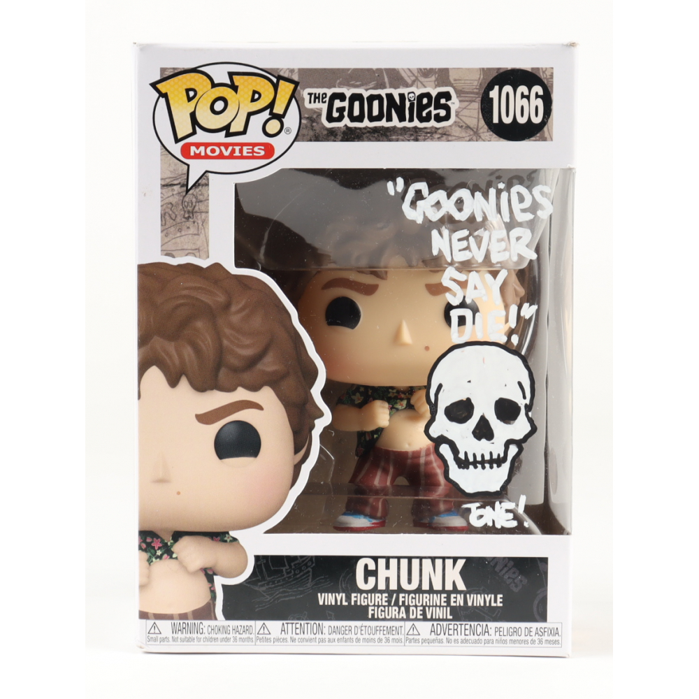 Tone Rodriguez Signed "The Goonies" #1066 Chunk Funko Pop! Vinyl Figure ...