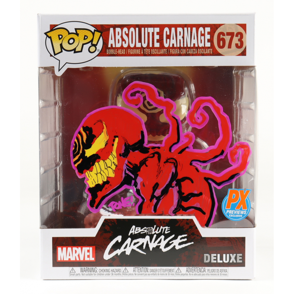 Tone Rodriguez Signed "Absolute Carnage" #673 Absolute Carnage Deluxe ...