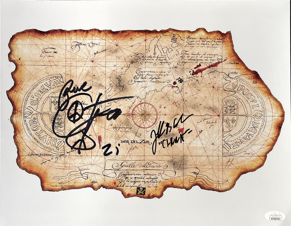 Jeff Cohen & Corey Feldman Signed "The Goonies" 11x14 Photo Inscribed ...