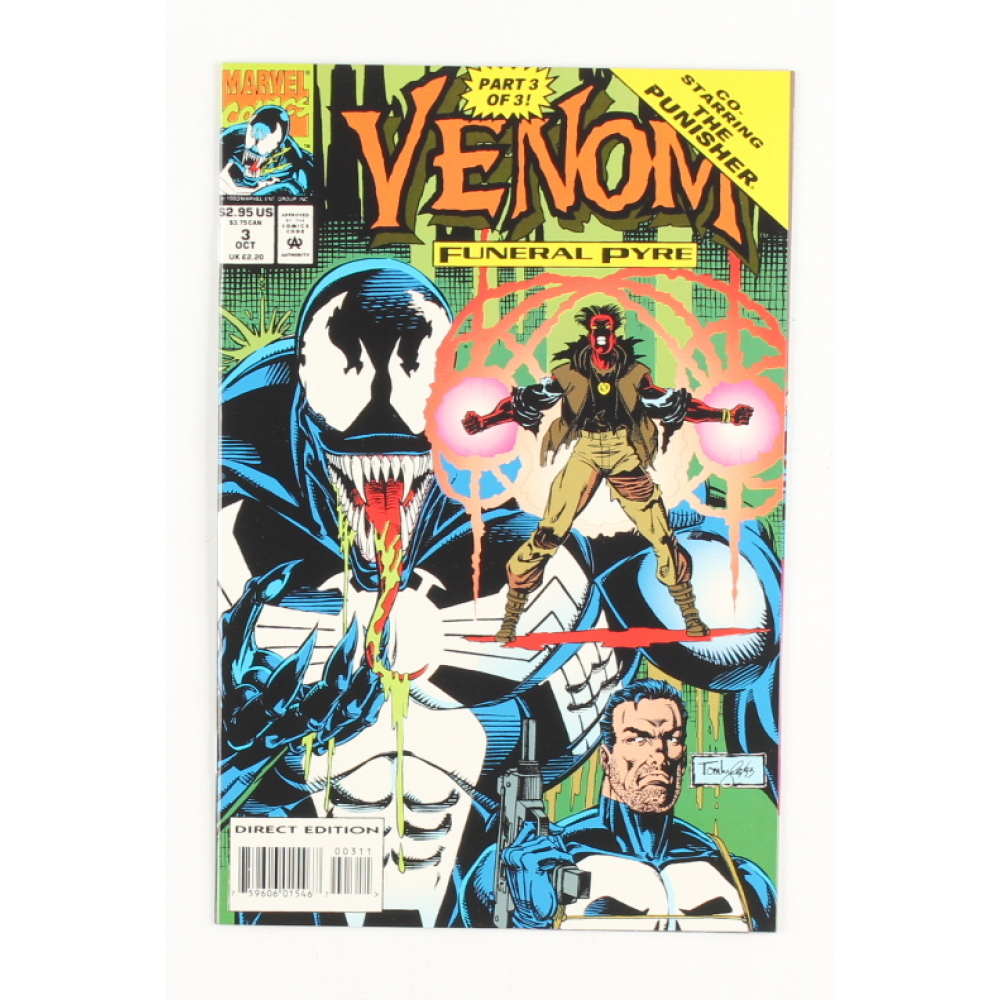 1993 "Venom Funeral Pyre" Issue #3 DC Comic Book | Pristine Auction