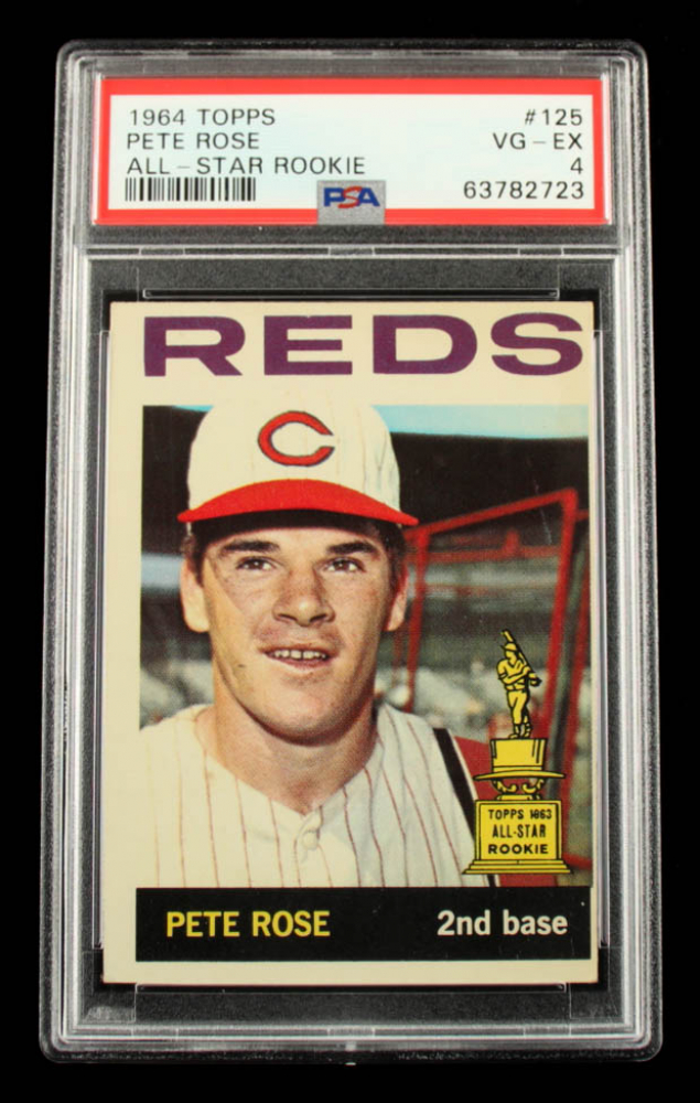 Pete Rose 1964 Topps #125 (PSA 4) | Pristine Auction