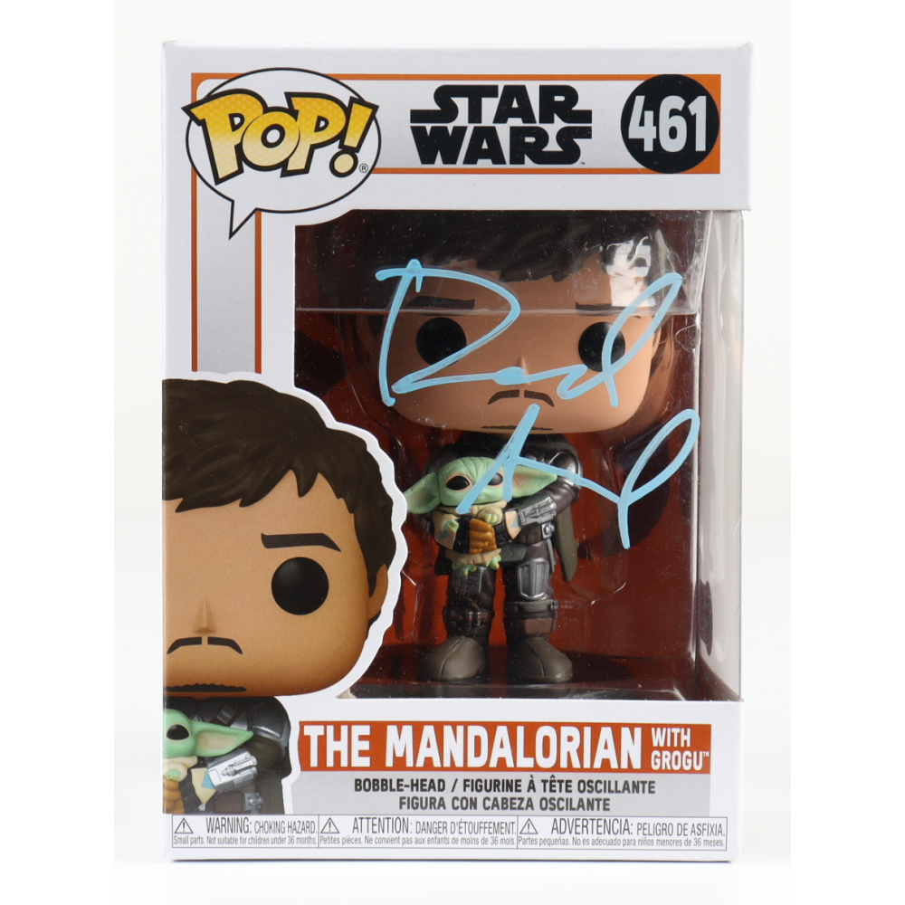 David Acord Signed "Star Wars" #461 The Mandalorian with Grogu Funko ...
