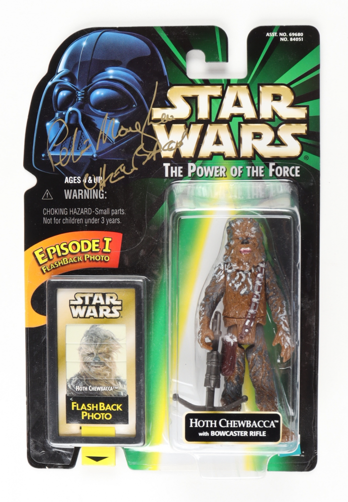 Peter Mayhew Signed "Star Wars: The Power of the Force" Hoth Chewbacca ...