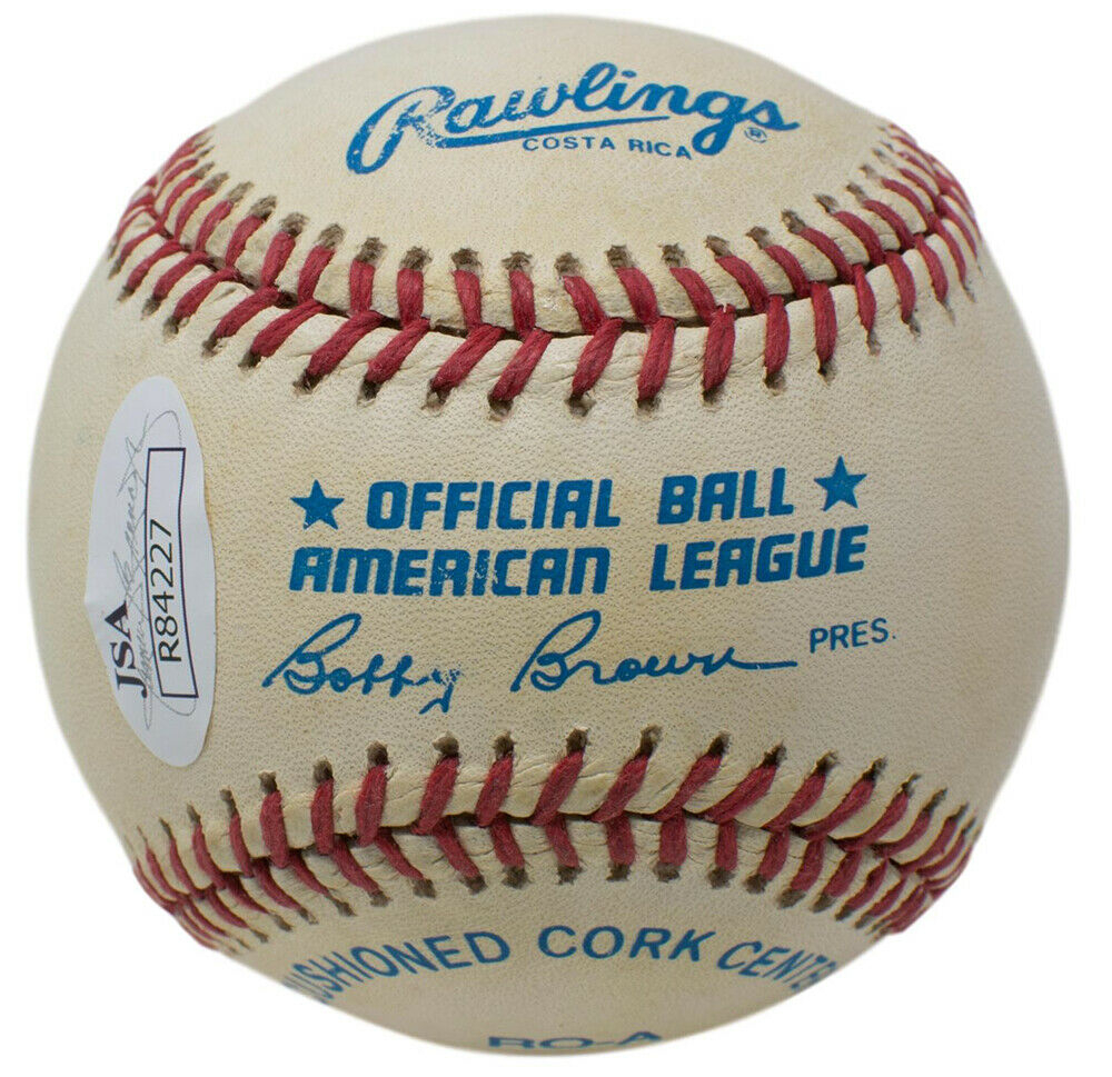 Tom Ferrick Signed OAL Baseball with Display Case (JSA) | Pristine Auction