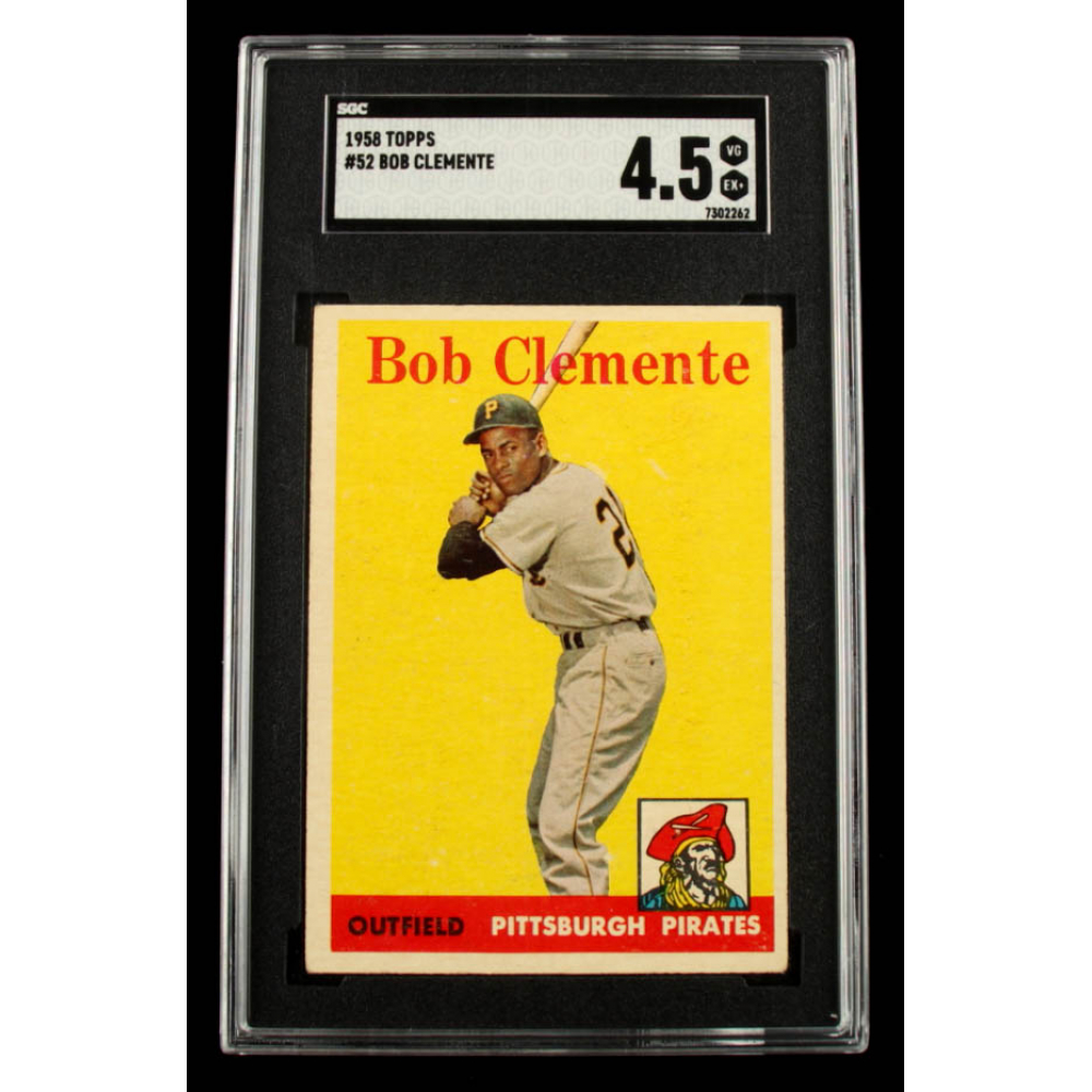 Bob Clemente 1958 Topps #52 (SGC 4.5) | Pristine Auction