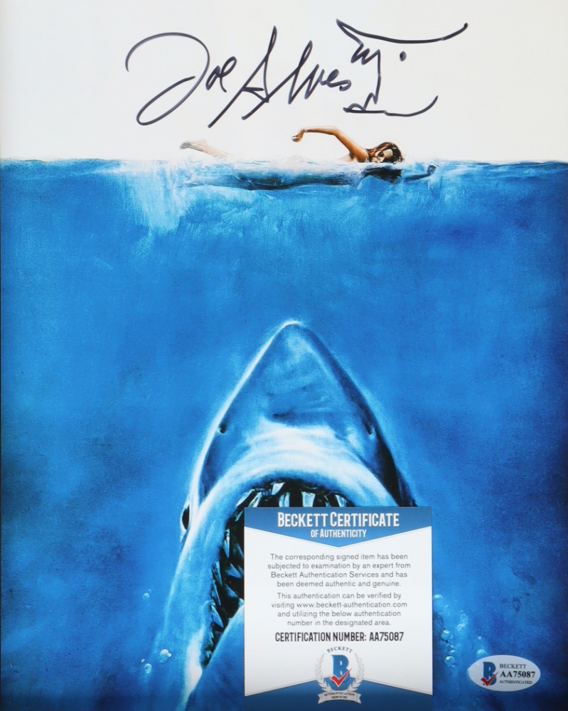 Joe Alves Signed "Jaws" 8x10 Photo with Hand-Drawn Sketch (Beckett ...