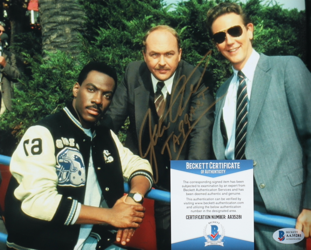 John Ashton Signed "Beverly Hills Cop" 8x10 Photo Inscribed "Taggart ...