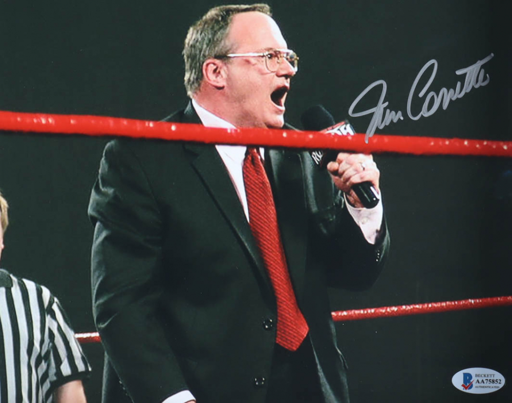 Jim Cornette Signed WWE 8x10 Photo (Beckett) | Pristine Auction