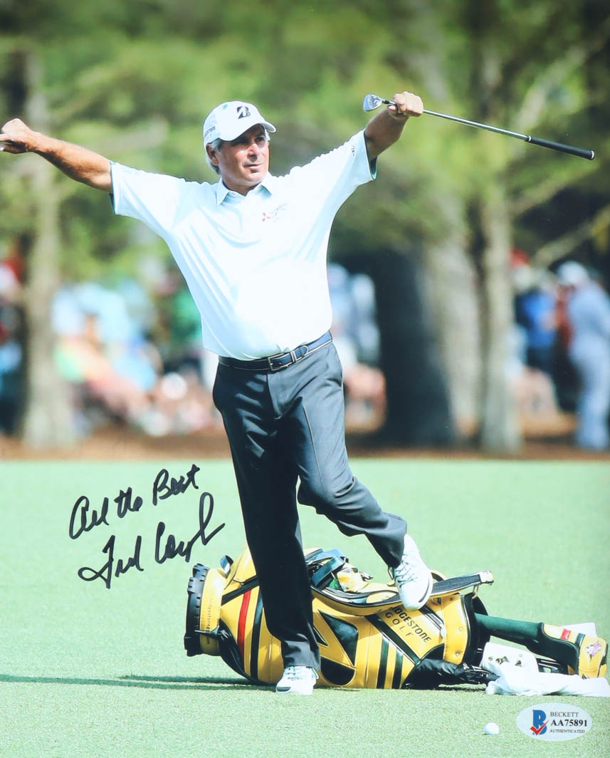 Fred Couples Signed 8x10 Photo Inscribed "All the Best" (Beckett ...