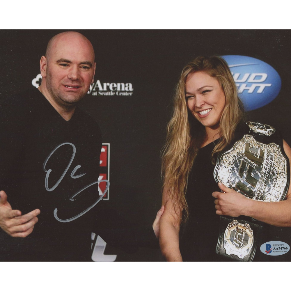 Dana White Signed UFC 8x10 Photo (Beckett) | Pristine Auction